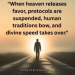 50 Prayer Points for Divine Acceleration and Supernatural Favor - One ...