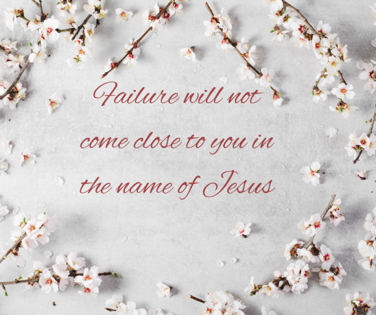 80 Powerful Prayer Points against Failure - One Day With God